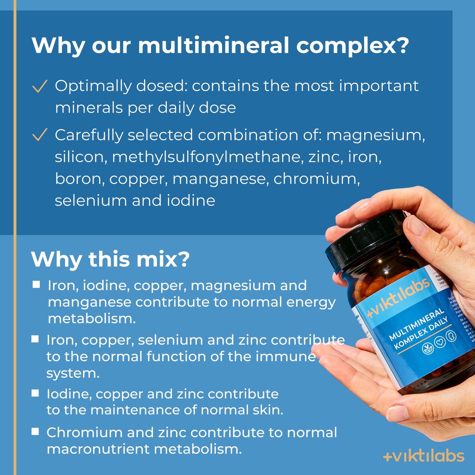 Multimineral Komplex Daily: Deine tägliche Quelle für Mineralstoffe